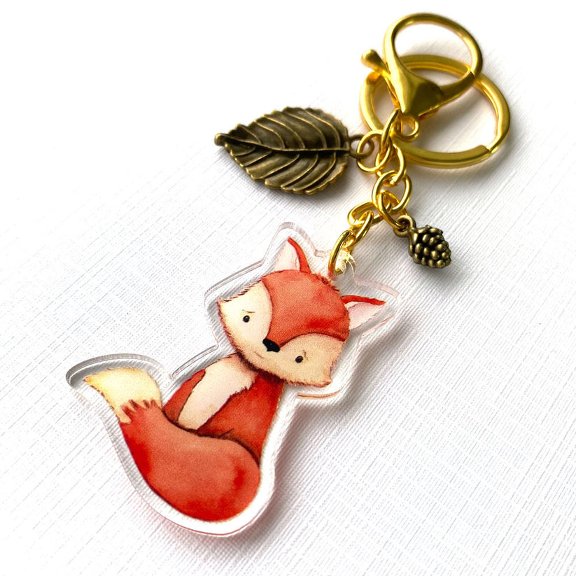 Cute Fox Keychain – Adore By Nat Party Decorations