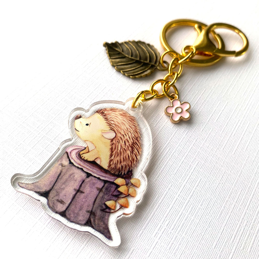 Cute Hedgehog Keychain – Adore By Nat Party Decorations