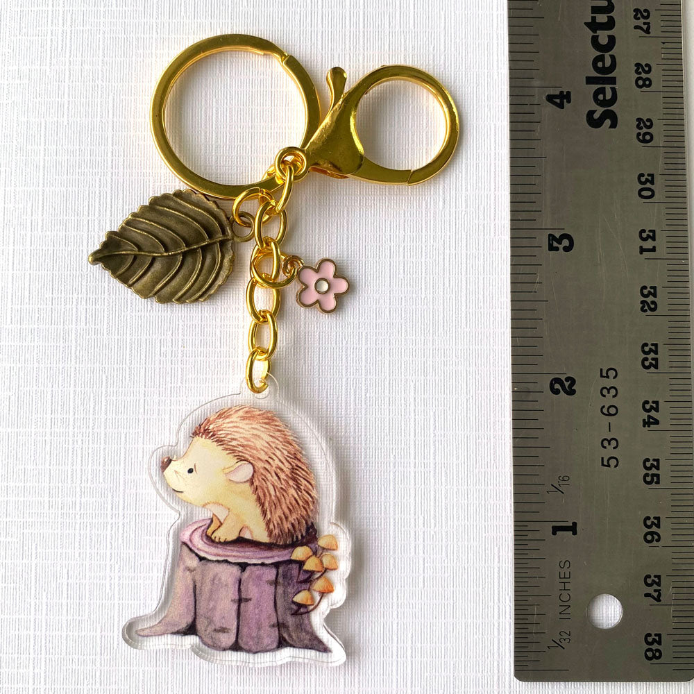 Cute Hedgehog Keychain – Adore By Nat Party Decorations