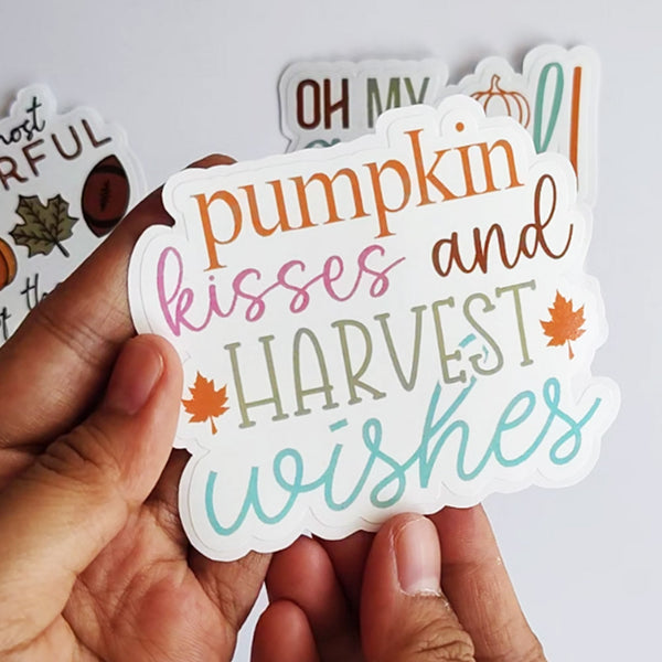 Autumn/Fall Vinyl Sticker Collection – Adore By Nat Party Decorations