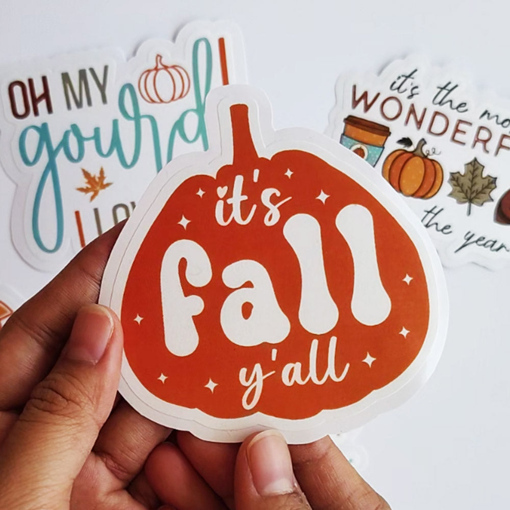 Autumn/Fall Vinyl Sticker Collection – Adore By Nat Party Decorations