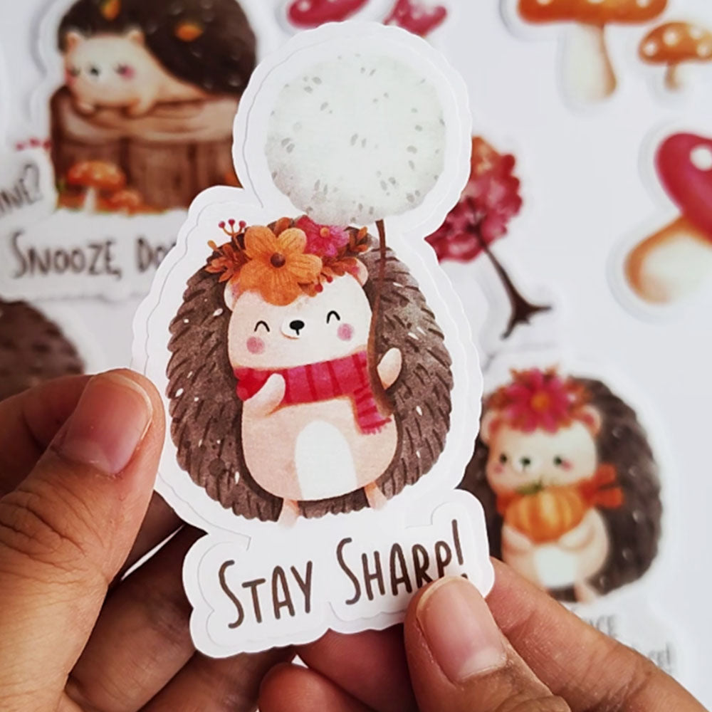 Hedgehog Vinyl Sticker Collection - Series 2 – Adore By Nat Party ...
