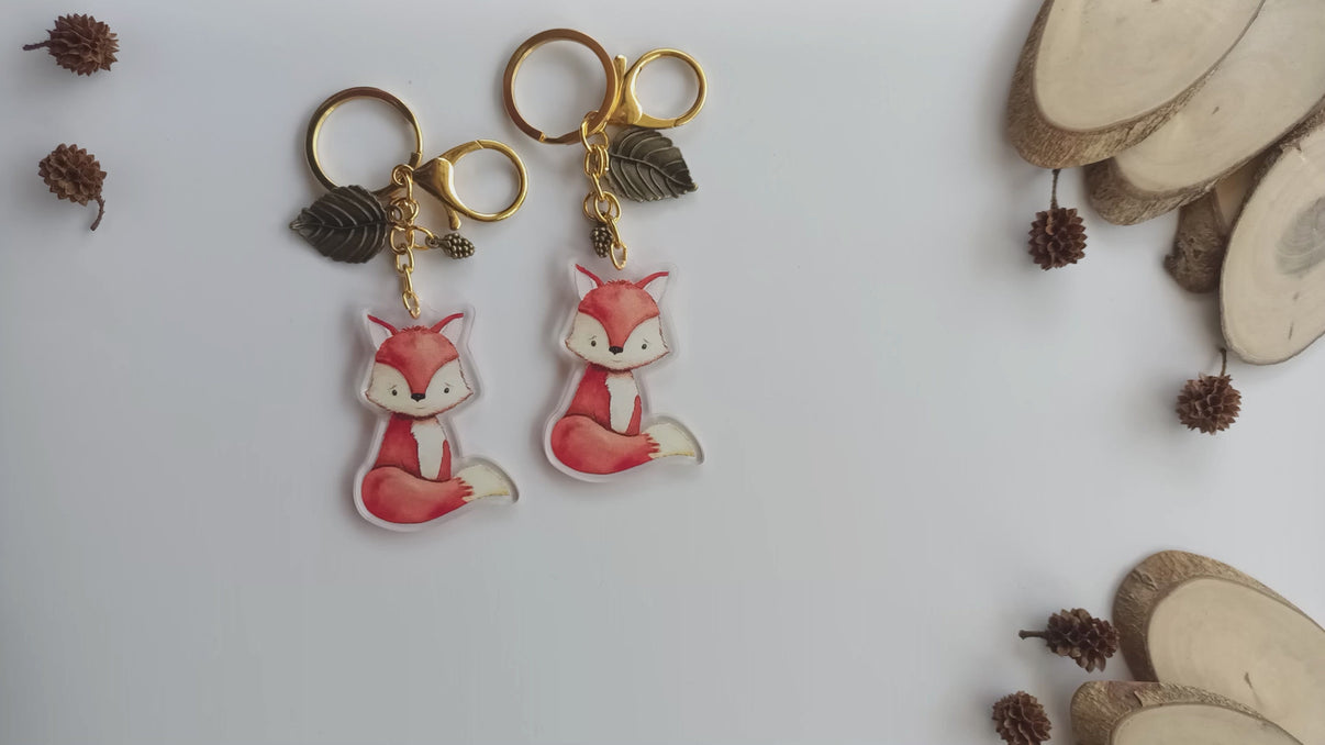 Cute Fox Keychain – Adore By Nat Party Decorations