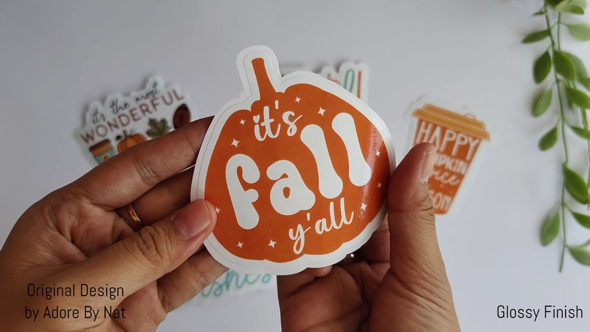 Autumn/Fall Vinyl Sticker Collection – Adore By Nat Party Decorations